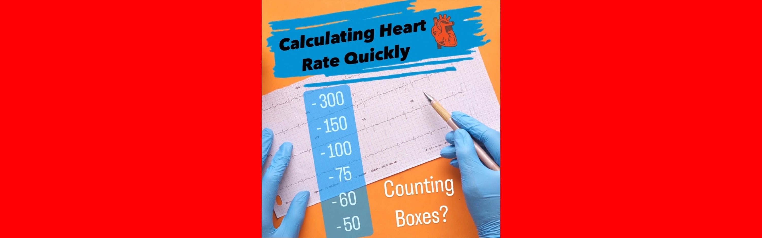 Calculating Heart Rate Triplicate Method In Ems Lights Sirens