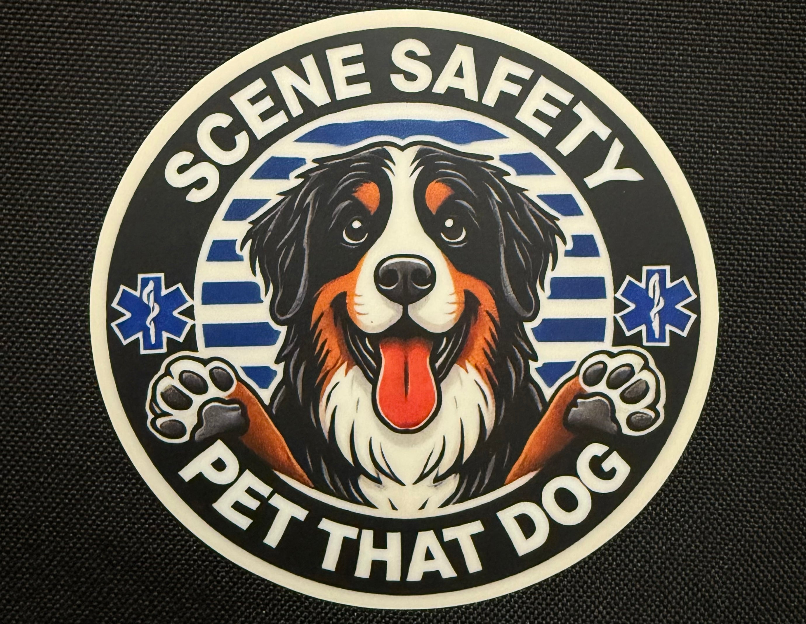 Holographic Scene Safety & PTD (Pet that Dog) – Lights Sirens Action EMS